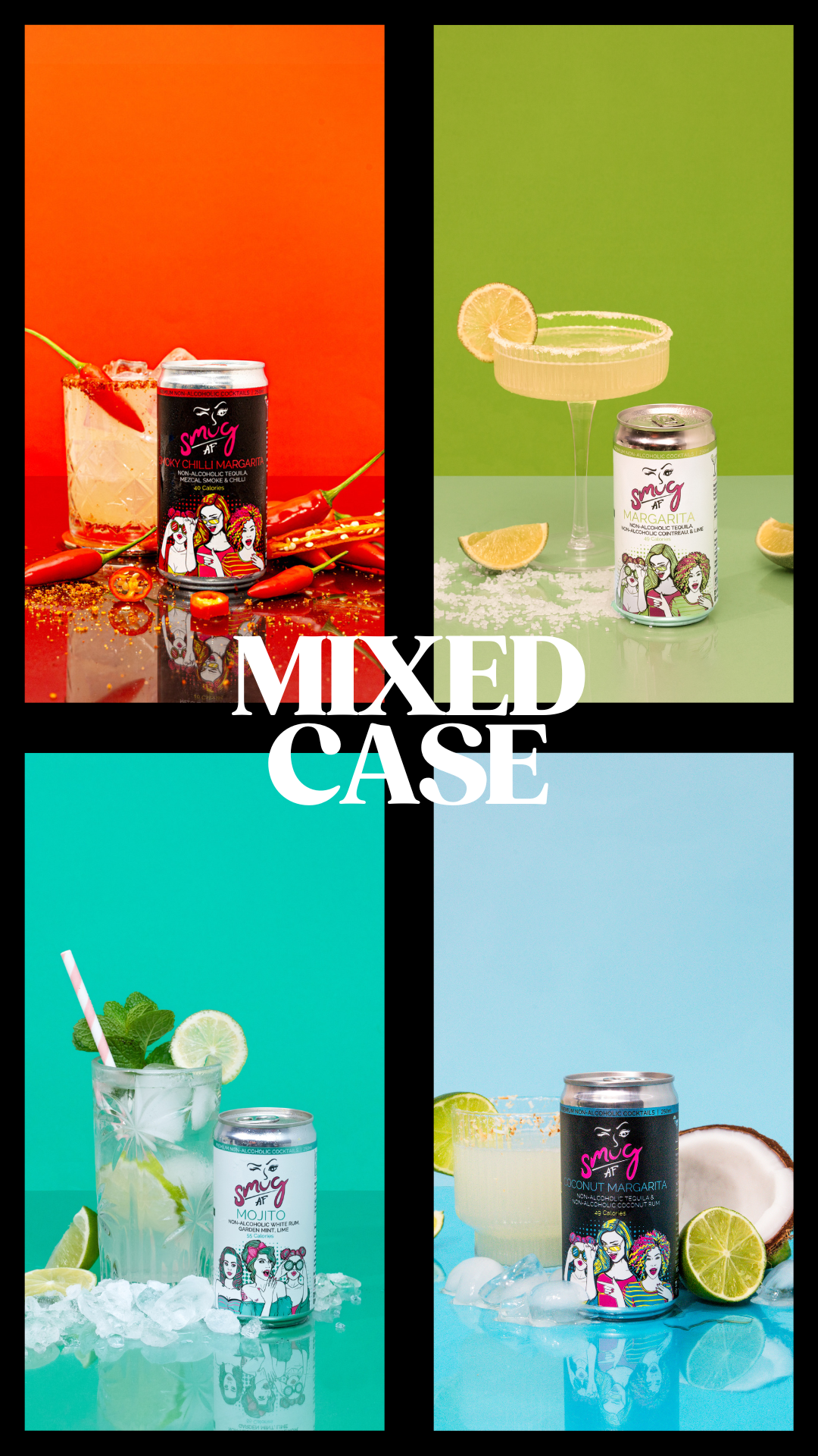 Smug AF - Alcohol Free Cocktails and Mocktails Online – Smug AF Cocktails